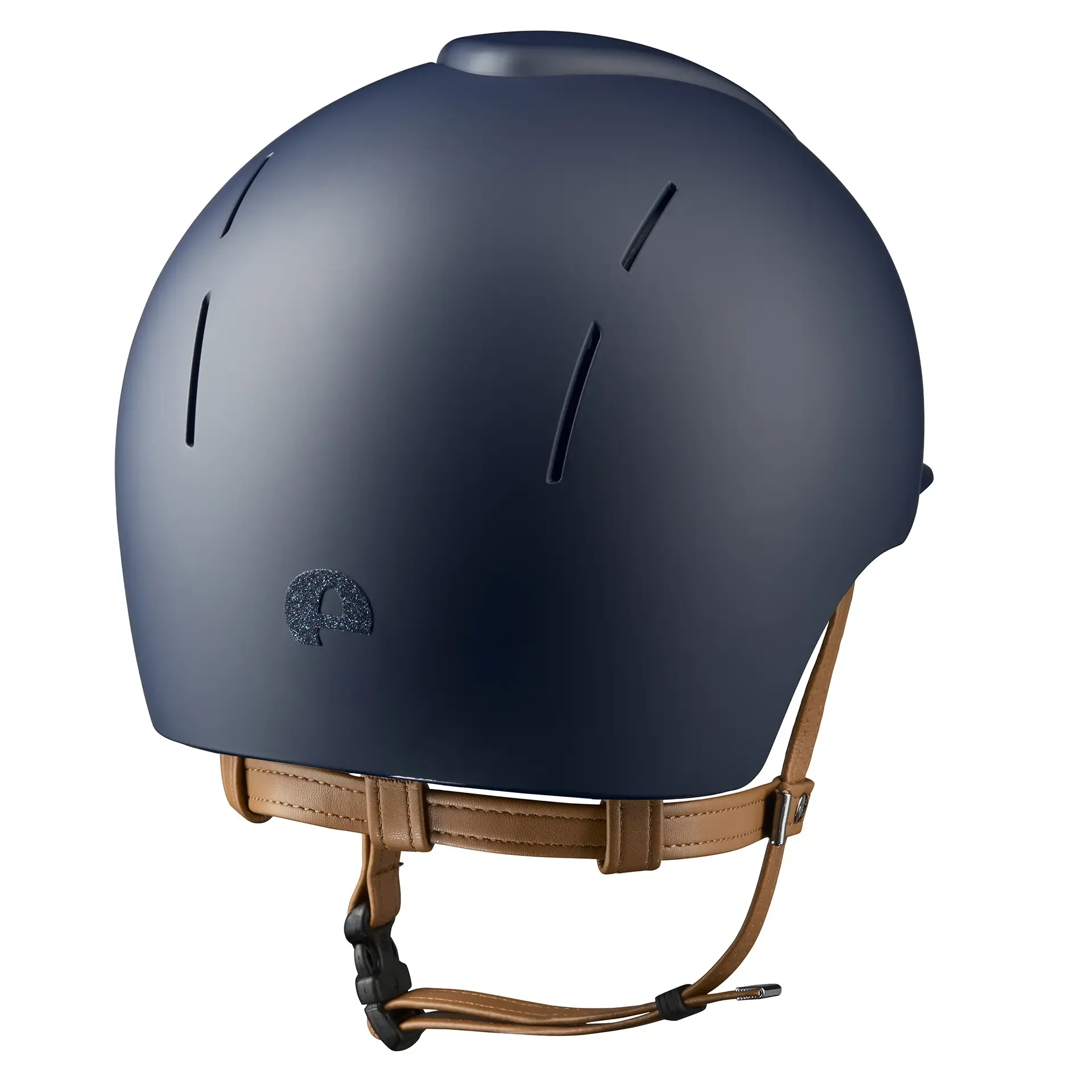 Smart Nova Riding Helmet / Textile Blue / Beige Chinstrap / Star Blue ...